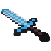 Sabie Minecraft EVA Pixel Foam Blue achiziționează in Moldova