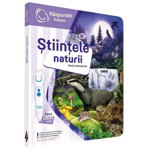 Carte educativă Raspundel Istetel Playful Natural Science
