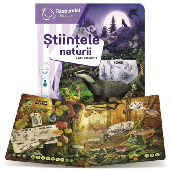 Carte educativă Raspundel Istetel Playful Natural Science