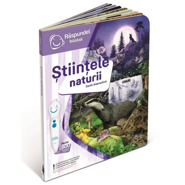 Carte educativă Raspundel Istetel Playful Natural Science