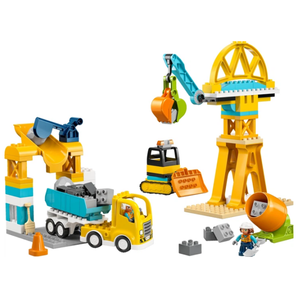 Конструктор LEGO Construction Site and Vehicles Оранжевый