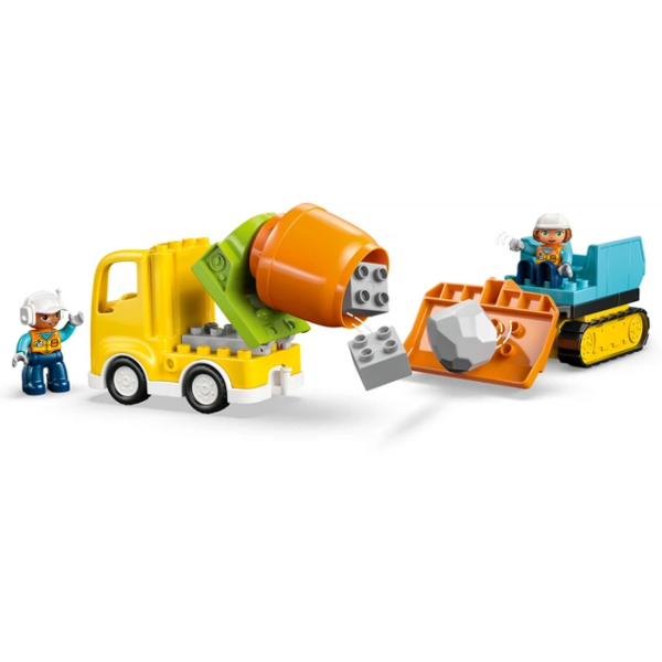 Конструктор LEGO Construction Site and Vehicles Оранжевый