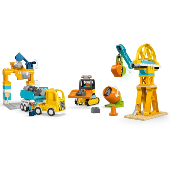 Конструктор LEGO Construction Site and Vehicles Оранжевый