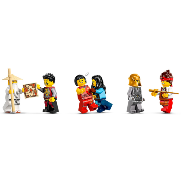 Конструктор LEGO Four Weapons Blacksmith 15th Anniversary Коричневый