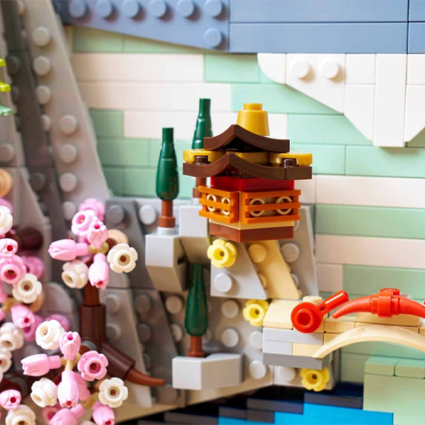 Конструктор LEGO Japanese Cherry Blossom Landscape Розовый