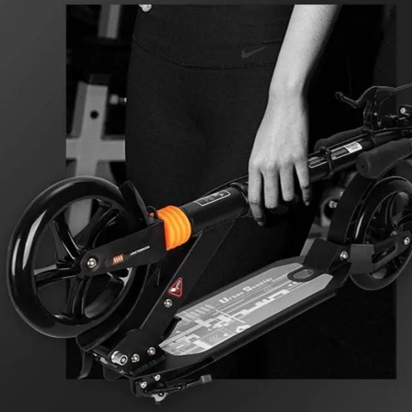 Trotinetă pentru copii cu două roți Richi Tichi 86630 () Black