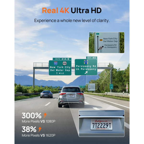 Cameră Auto 70mai M310 Plus 4K Black